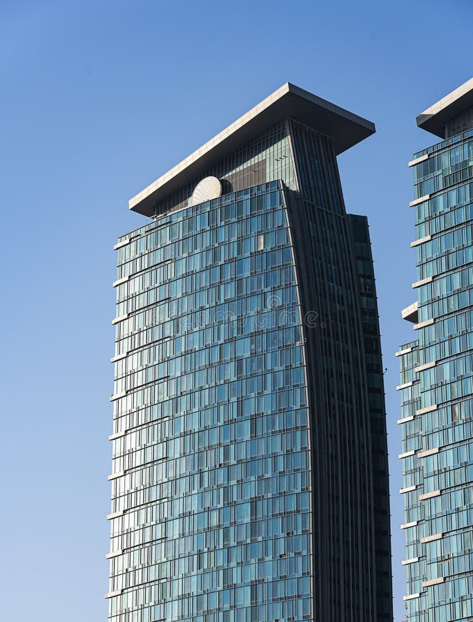 Doha City Center stock photo. Image of facade, doha - 221937718