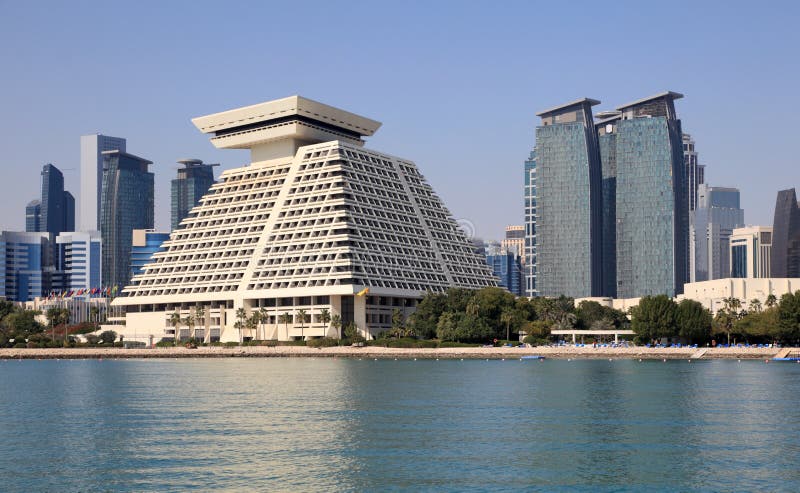 Islamic centre, Doha stock image. Image of center, gulf - 1364683