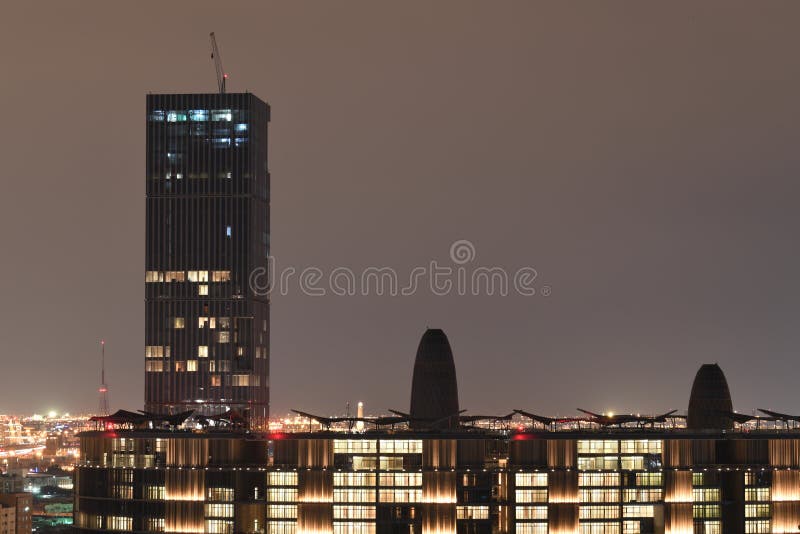 Doha Oasis Theme Park Building in Msheireb Editorial Stock Photo ...