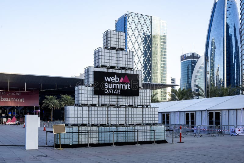 Web Summit 2025 Doha Event Logo Editorial Stock Image - Image of tech, industry: 362874984