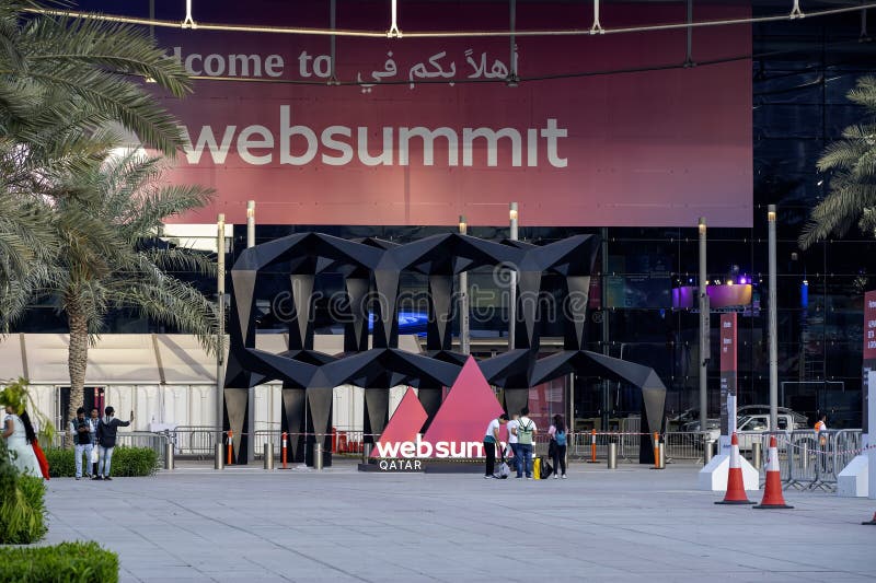 Web Summit 2025 Doha Event Logo Editorial Photo - Image of opportunity ...
