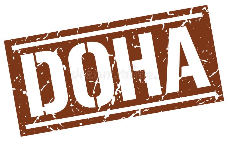 Doha stamp stock vector. Illustration of doha, badge - 120114520