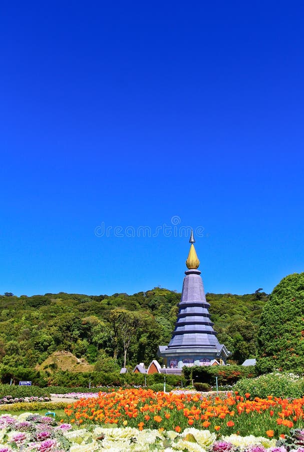 Doi Inthanon stock image. Image of history, construction - 35653299