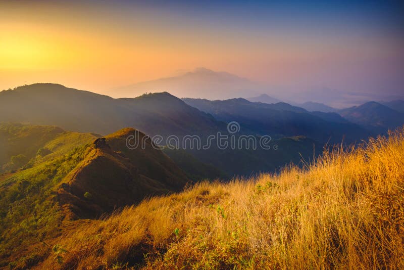 Doi Pawee Mountain stock photo. Image of myanmar, famous - 148352954