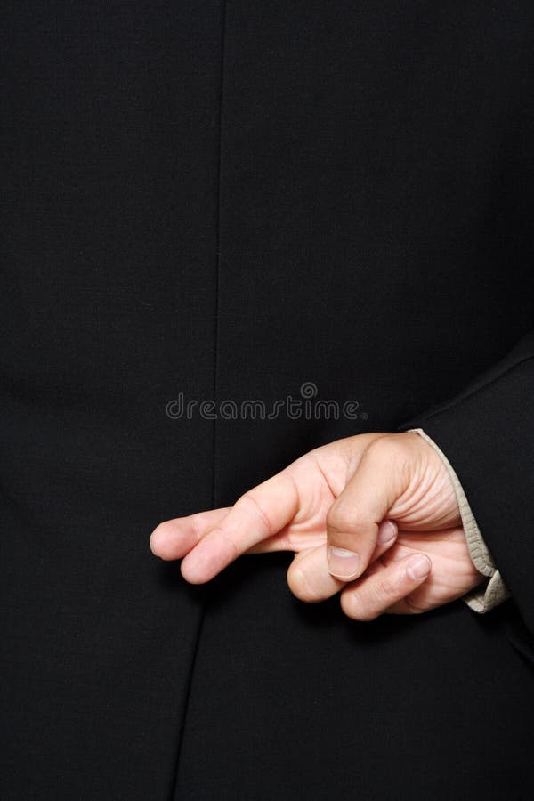 Doigts croisés image stock. Image du croisés, doigts - 8470873