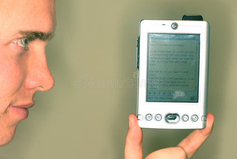 Doigts de Pda image stock. Image du travail, clic, outils - 67303