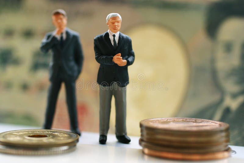 Doing business? stock photo. Image of finance, miniature - 1014642