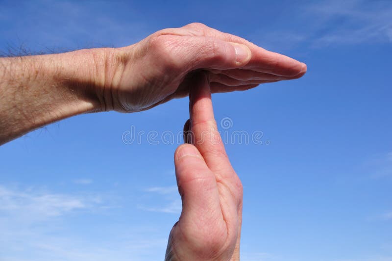 Doing Time Out Signal with Hands Stock Image - Image of sign, timeout ...