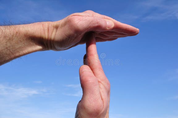 Doing Time Out Signal with Hands Stock Image - Image of sign, timeout ...