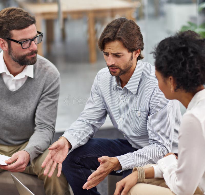 Doing it this Way Would Be Better. a Group of Young Professionals ...