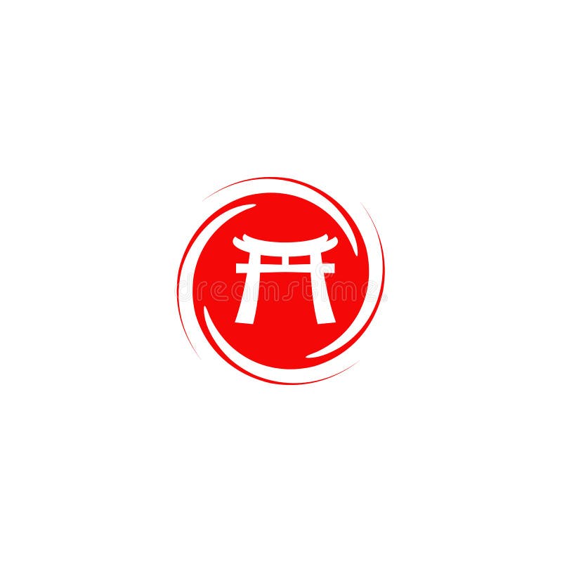 Dojo-Symbol-Design-Vorlage vektor abbildung. Illustration von samurais ...