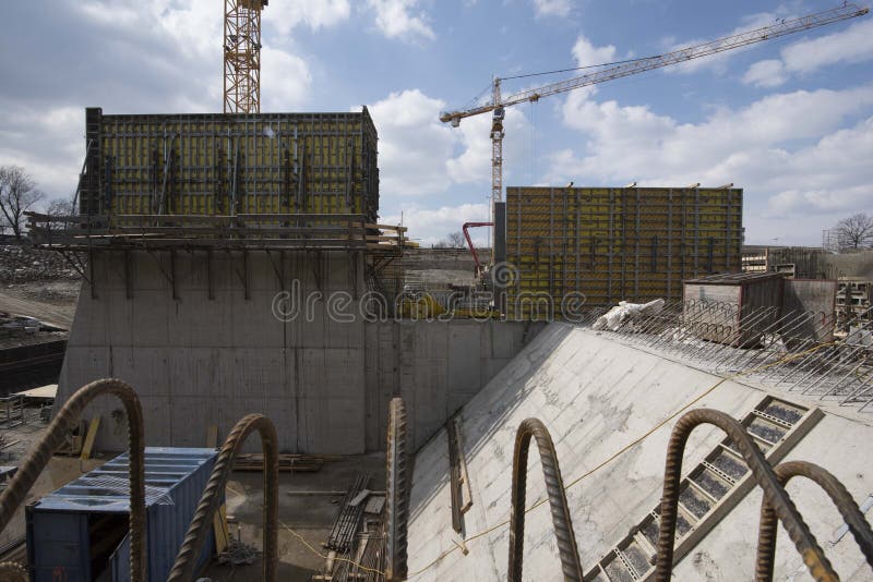 Doka Formwork on the Construction Side Editorial Image - Image of ...