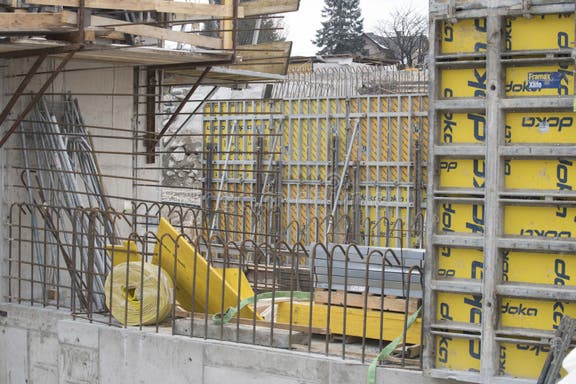 Doka Formwork on the Construction Side Editorial Photography - Image of ...