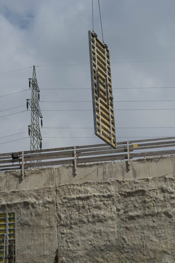 Doka Formwork on the Construction Side Editorial Photography - Image of ...