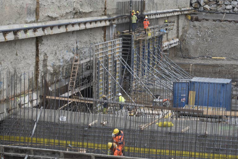 Doka Formwork on the Construction Side Editorial Photography - Image of ...