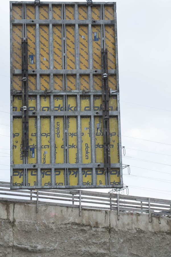 Doka Formwork on the Construction Side Editorial Stock Photo - Image of ...