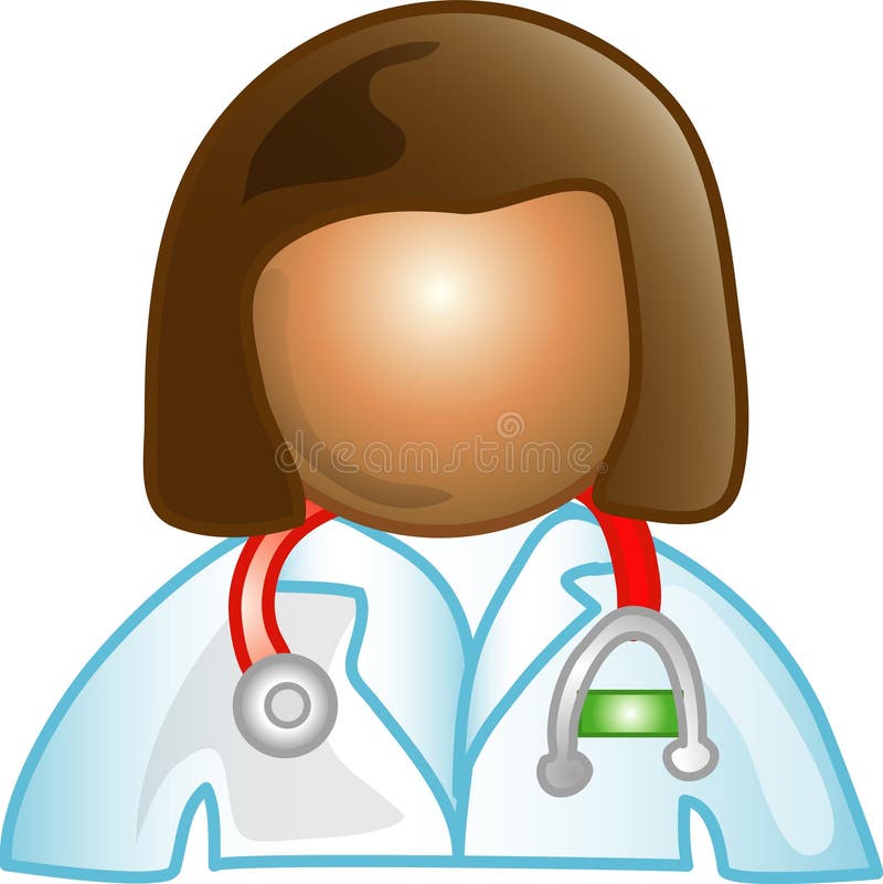 Doktor Symbol Ikony Kariery Ilustracja Wektor - Ilustracja złożonej z ...