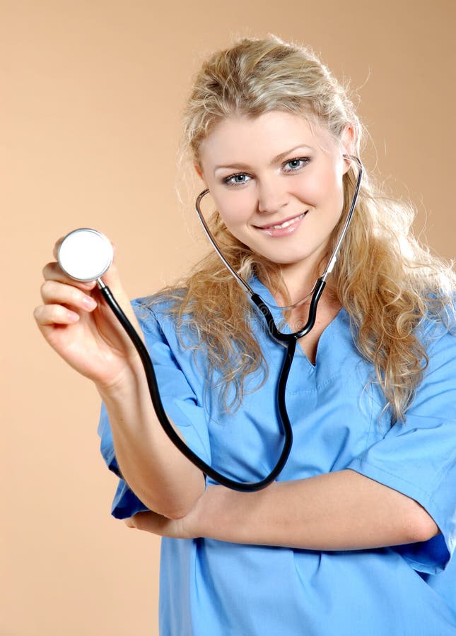 Doktor stock photo. Image of heajob, portrait, nurse, faces - 7093190