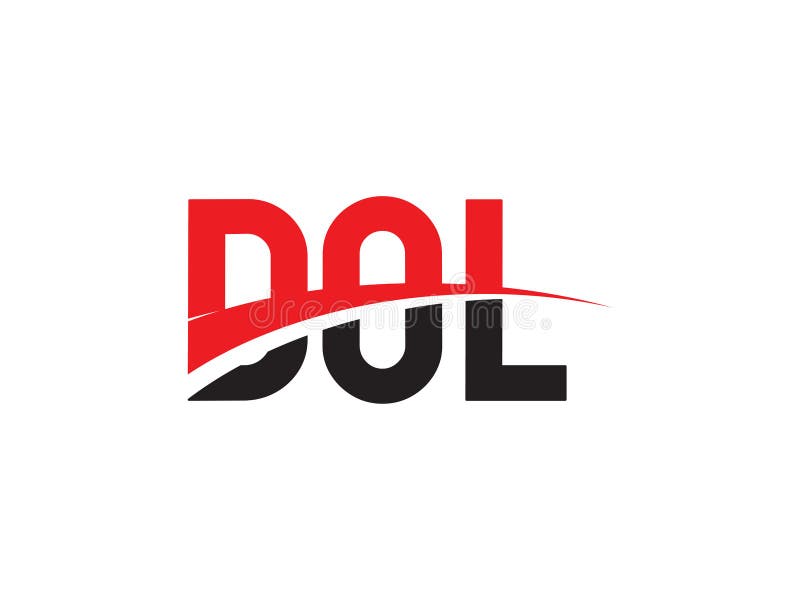 DOL Letter Initial Logo Design Vector Illustration Stock Vector ...