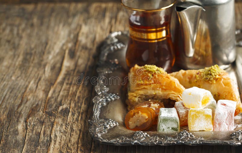 Dolci turchi Lokum misto immagine stock. Immagine di piacere - 63032645