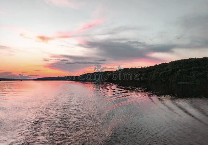Doldrums and Ripples from the Waves on the Surface of the Water from a ...