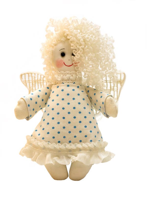 Doll angel stock image. Image of ideas, child, doll, nature - 38852649