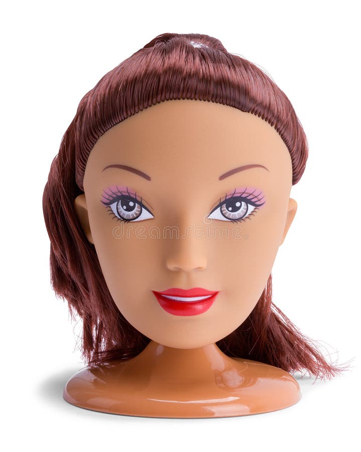 Doll Head stock image. Image of human, head, hair, people - 246597837