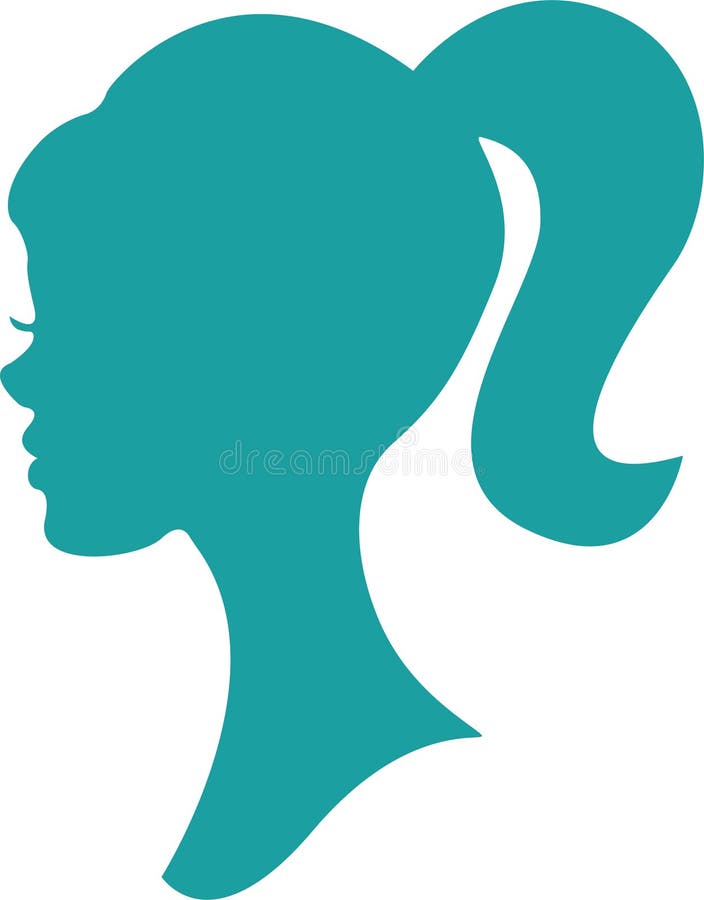 Doll Head Jpg Image with Svg Vector Cut File for Cricut and Silhouette ...