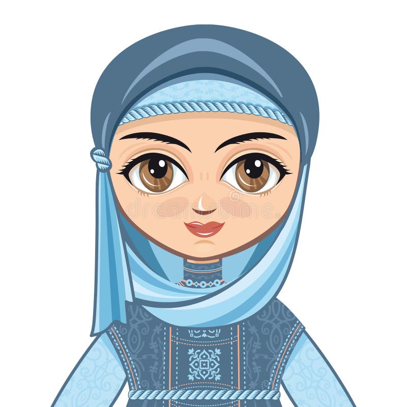 Muslim Dress Stock Illustrations – 4,061 Muslim Dress Stock ...