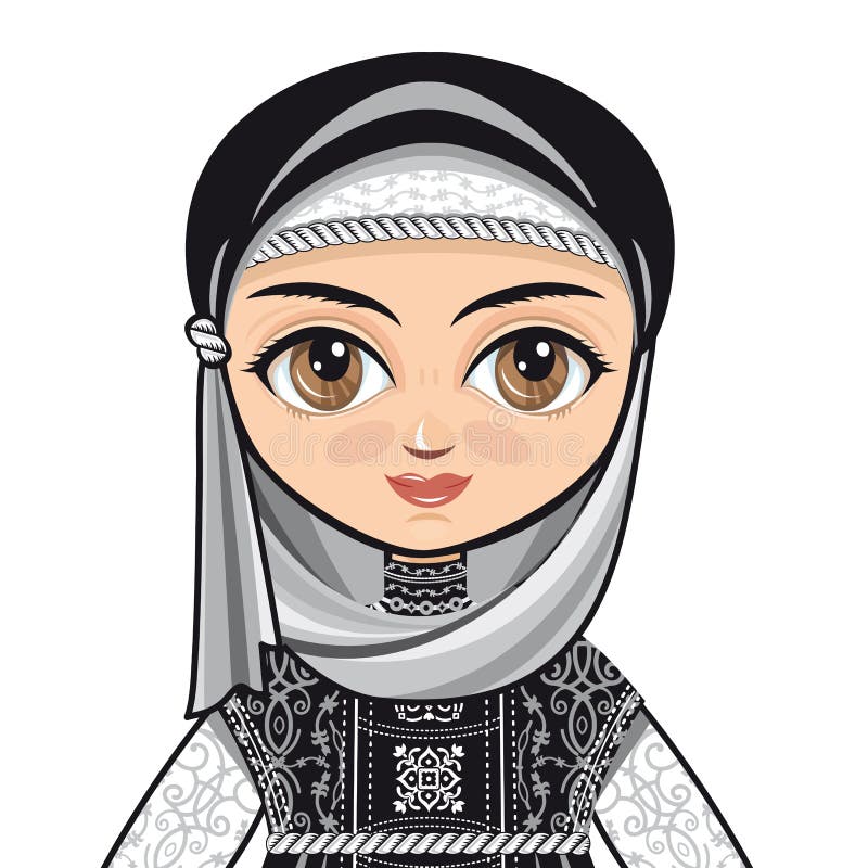 Muslim Dress Stock Illustrations – 6,650 Muslim Dress Stock ...