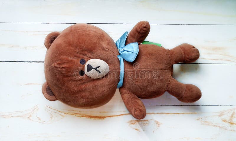 This Doll is One of the Mascots of the LINE App Stock Image - Image of ...