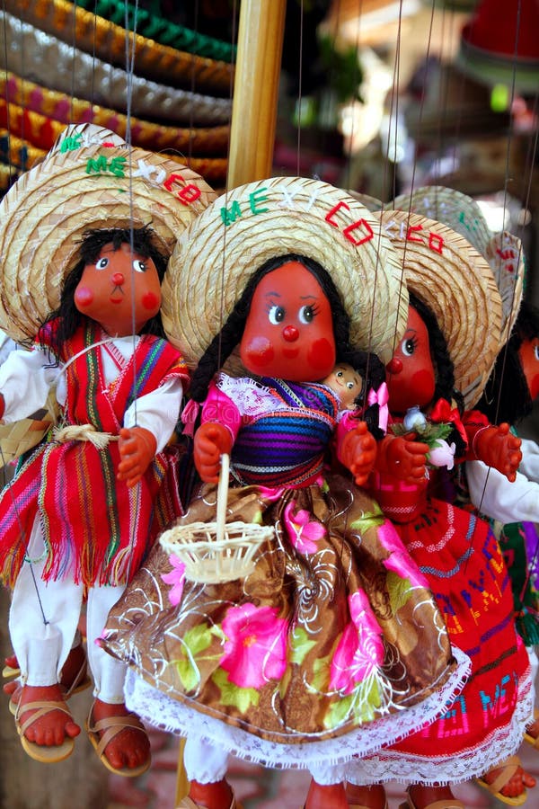 Mexican Puppet Dolls stock photo. Image of souvenirs, puppets - 2922014