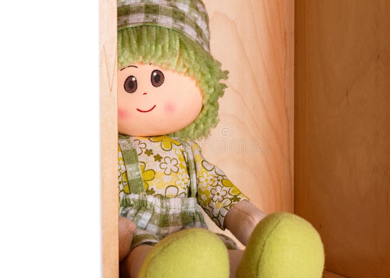 Doll sitting stock image. Image of dress, baby, plaything - 73011011