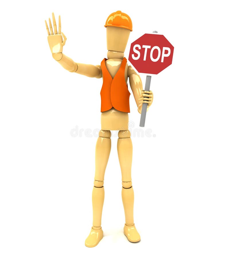 Stop Sign Person Stock Illustrations – 19,212 Stop Sign Person Stock ...
