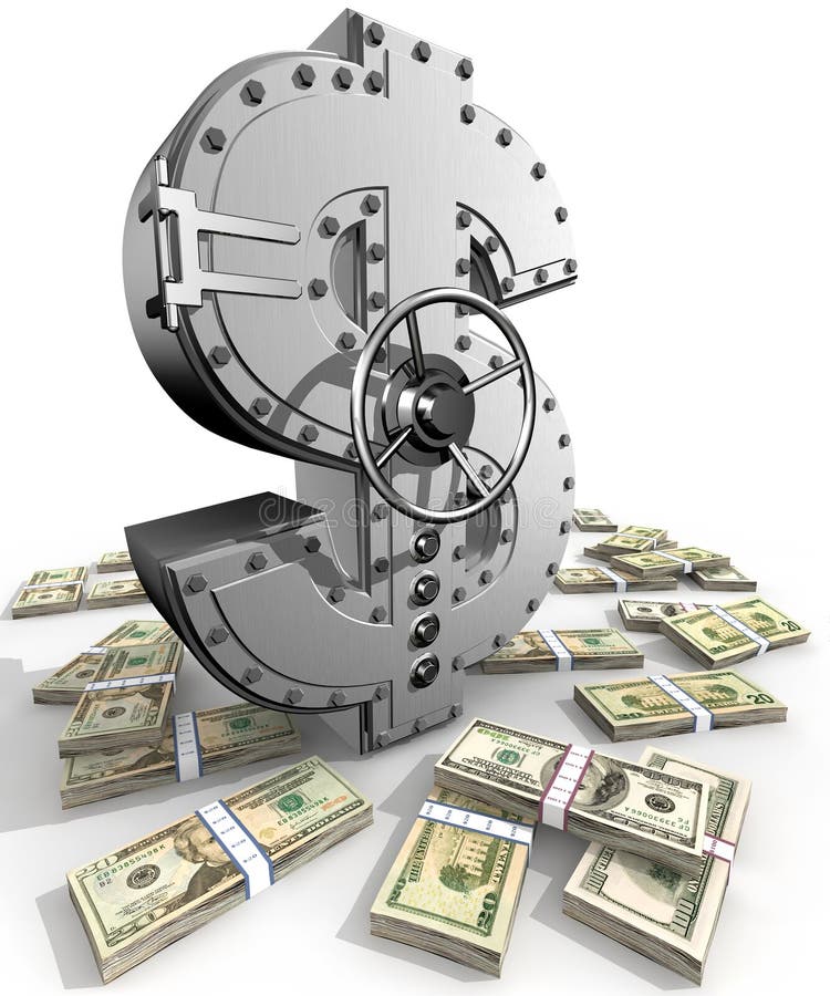 Money trap stock illustration. Illustration of metal - 10863998