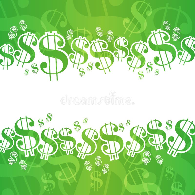Dollar Background stock vector. Illustration of graphic - 36820837