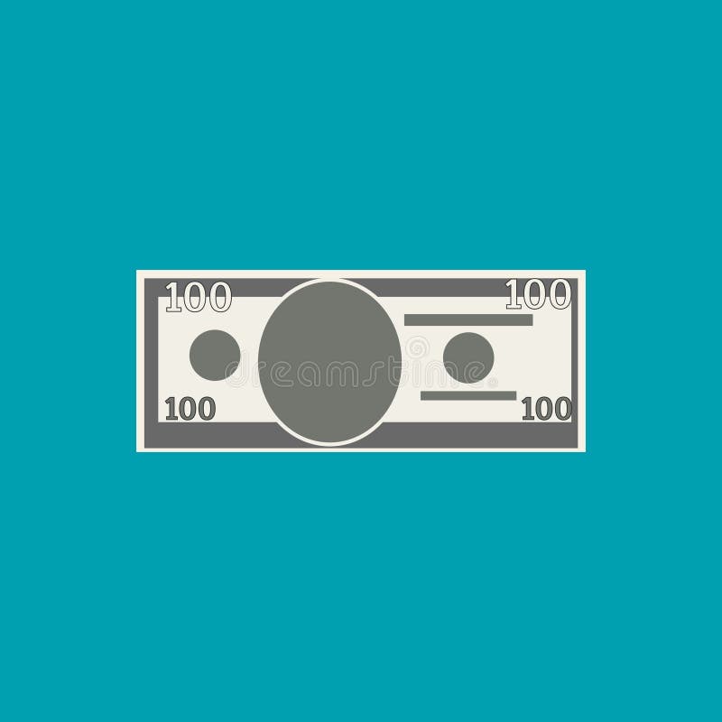 Dollar bank note vector stock vector. Illustration of nothern - 121642466