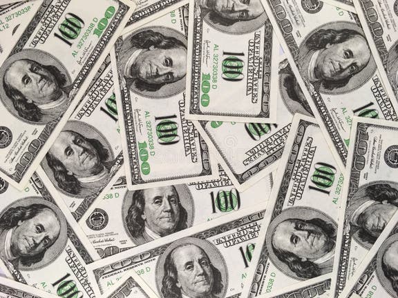 Dollar Banknotes Abstract Pattern Background. Stock Image - Image of ...