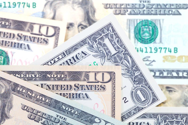 The dollar banknotes stock image. Image of dollar, bill - 68715789