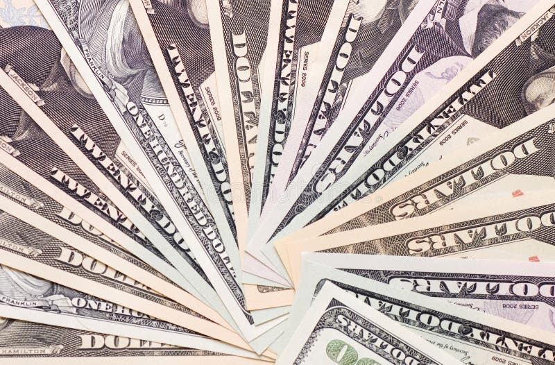 Dollar Banknotes, Business Money Background Stock Image - Image of cash ...