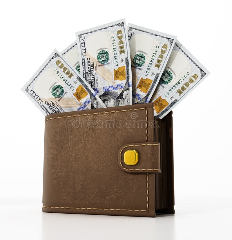 Wallet 100 Bill Stock Illustrations – 324 Wallet 100 Bill Stock ...