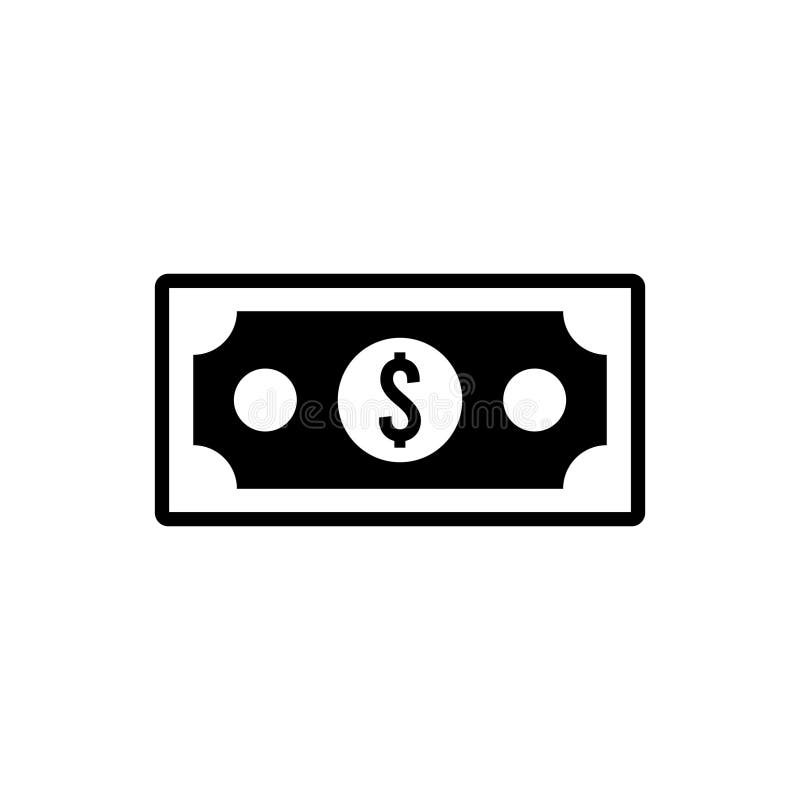 Dollar bill icon vector stock vector. Illustration of dollar - 299937291