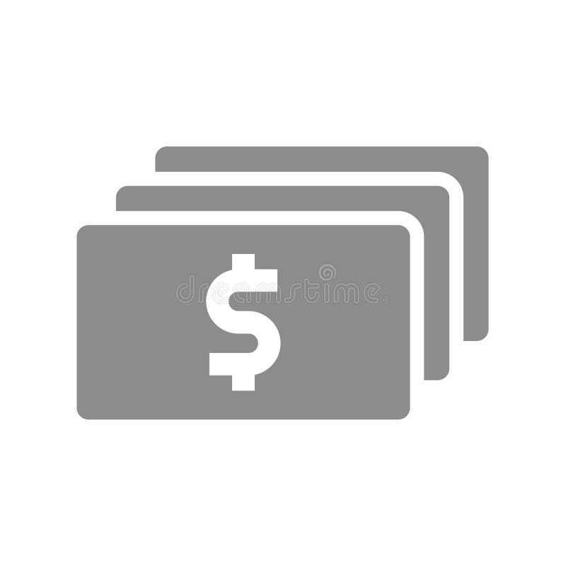 Dollar Bill Note Money Stack Stock Vector - Illustration of cash, sign ...