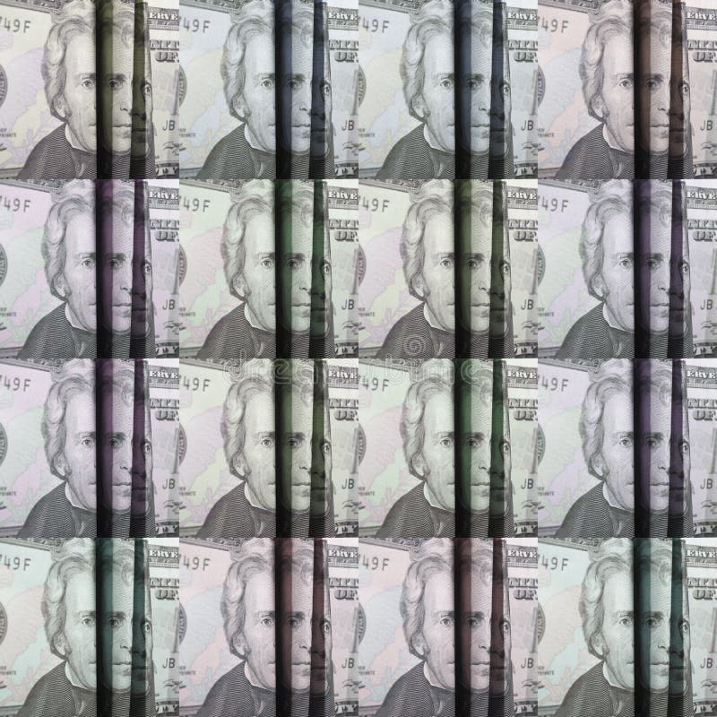 Dollar Bills Abstracted Pattern Stock Image - Image of economic, loan ...