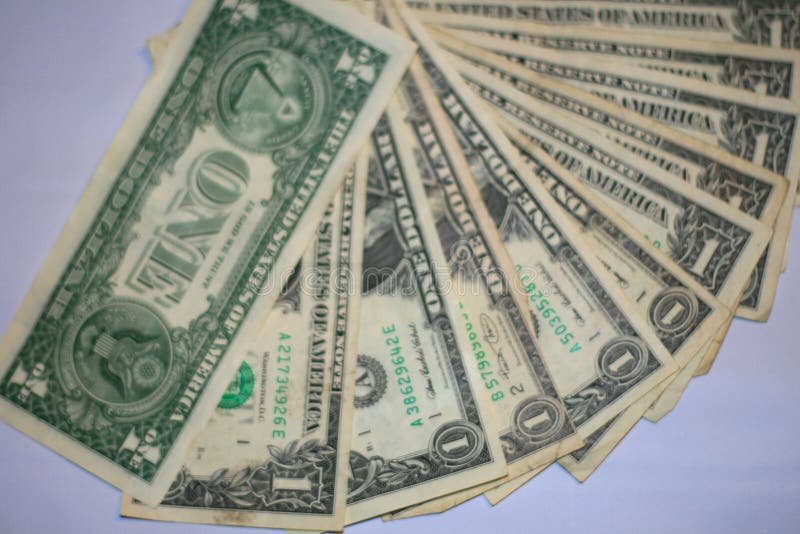 Dollar Bills Money stock image. Image of rich, deposit - 7696719