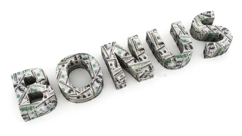 Dollar Bonus stock illustration. Illustration of banking - 35117890