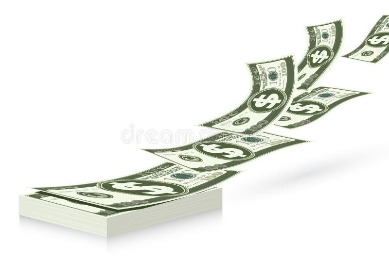 Dollar Bundle stock vector. Illustration of invest, monetary - 20369518