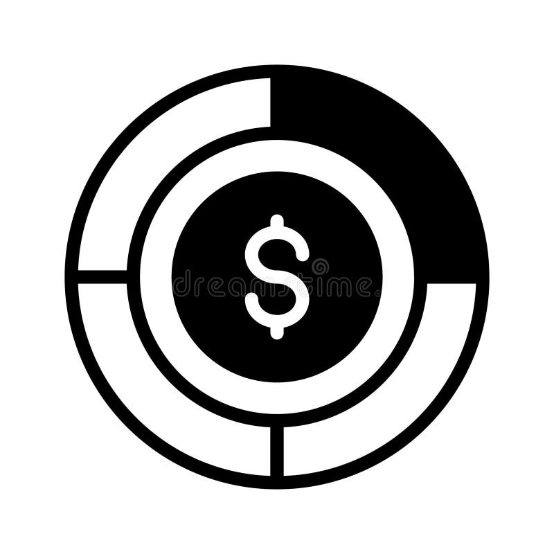 A Box with Dollar Coin Depicting Trendy Icon of Funding, Donations, or ...