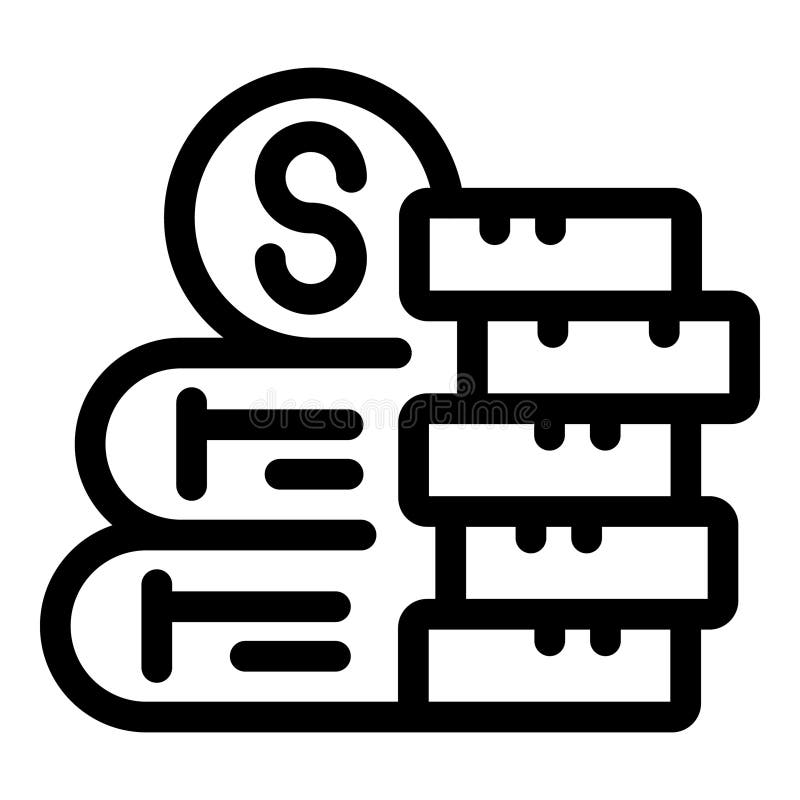 Dollar Coin Stacking Over Contract Representing Successful Business ...