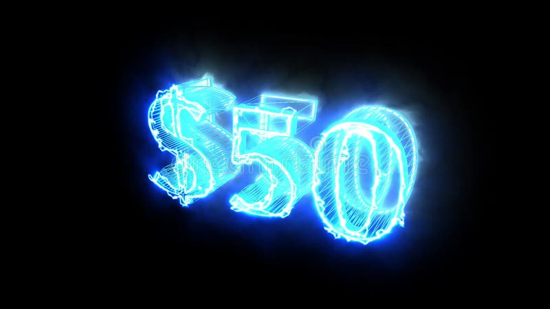 100 Count-up Animation Motion Graphics Stock Video - Video of particle ...